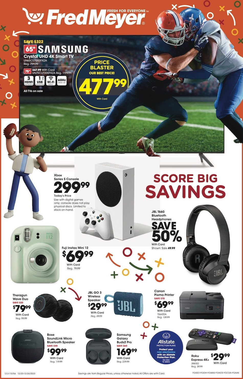 Fred Meyer Ad Electronic Dec 20 - 24, 2023 | WeeklyAds2