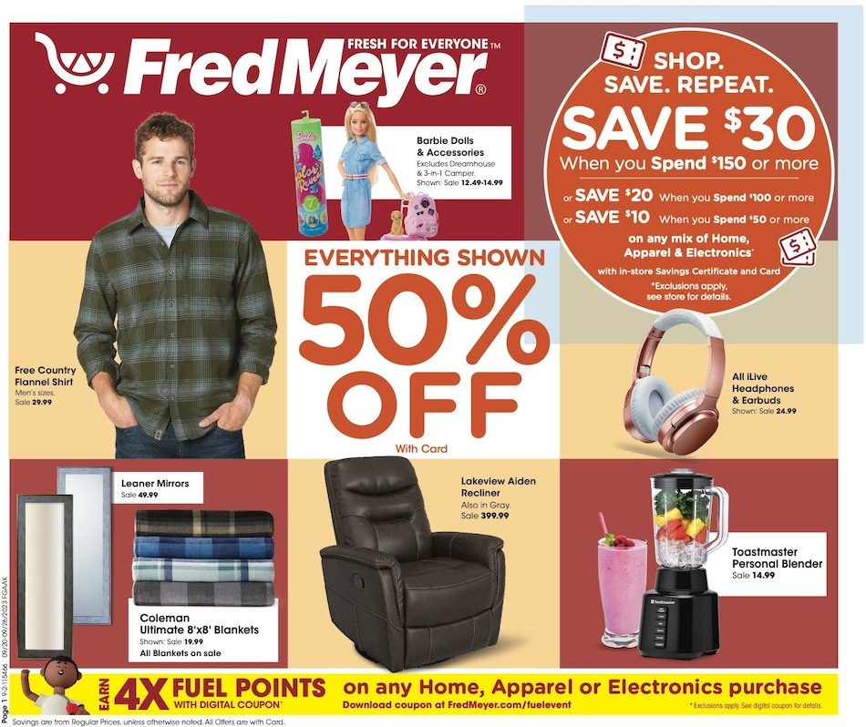 Fred Meyer Ad Merch Sep 20 - 26, 2023 | WeeklyAds2