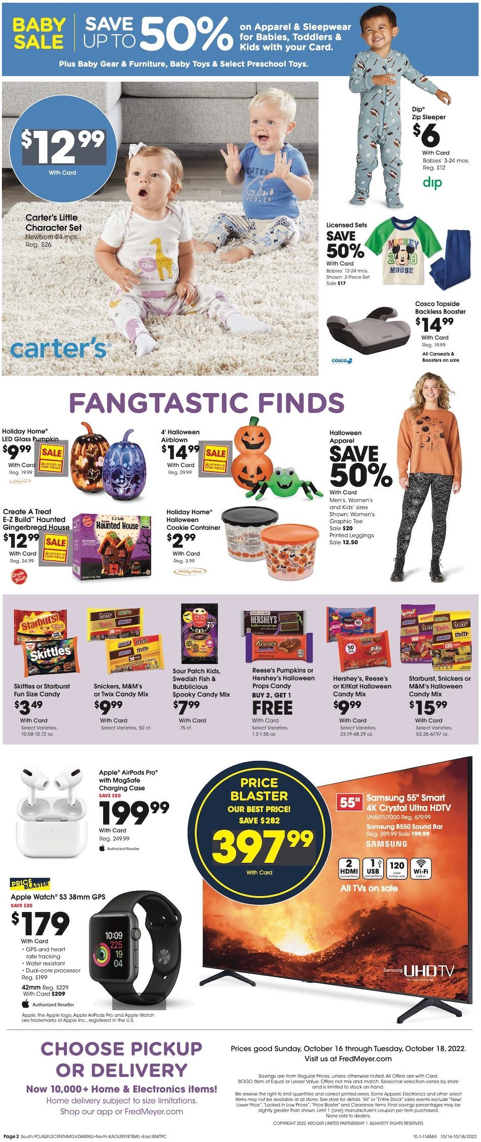 Fred Meyer Ad Oct 16 - 18, 2022 - WeeklyAds2