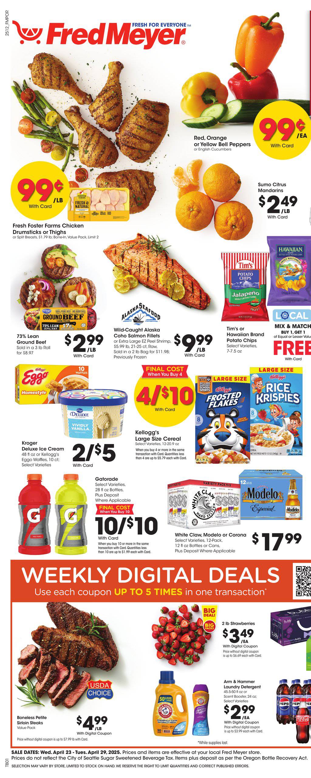 Fred Meyer Ad Weekly Circular April 23 - 29, 2025 | WeeklyAds2