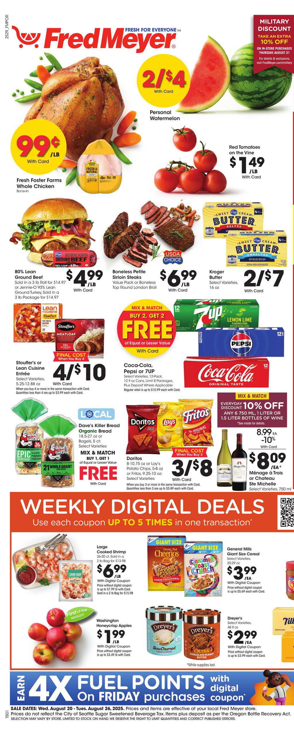 Fred Meyer Ad Weekly Circular August 20 - 26, 2025 | WeeklyAds2