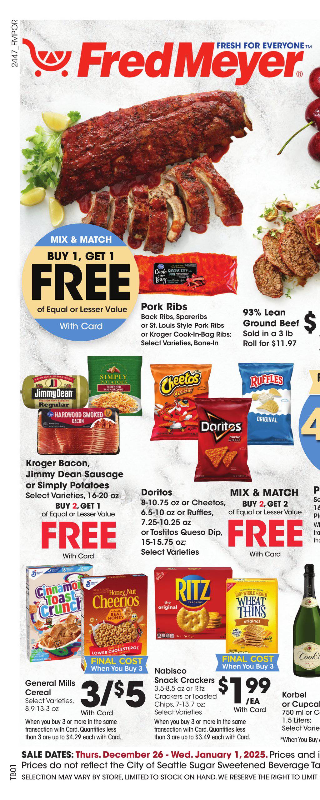 Fred Meyer Ad Weekly Circular December 26, 2024 - January 1, 2025 ...