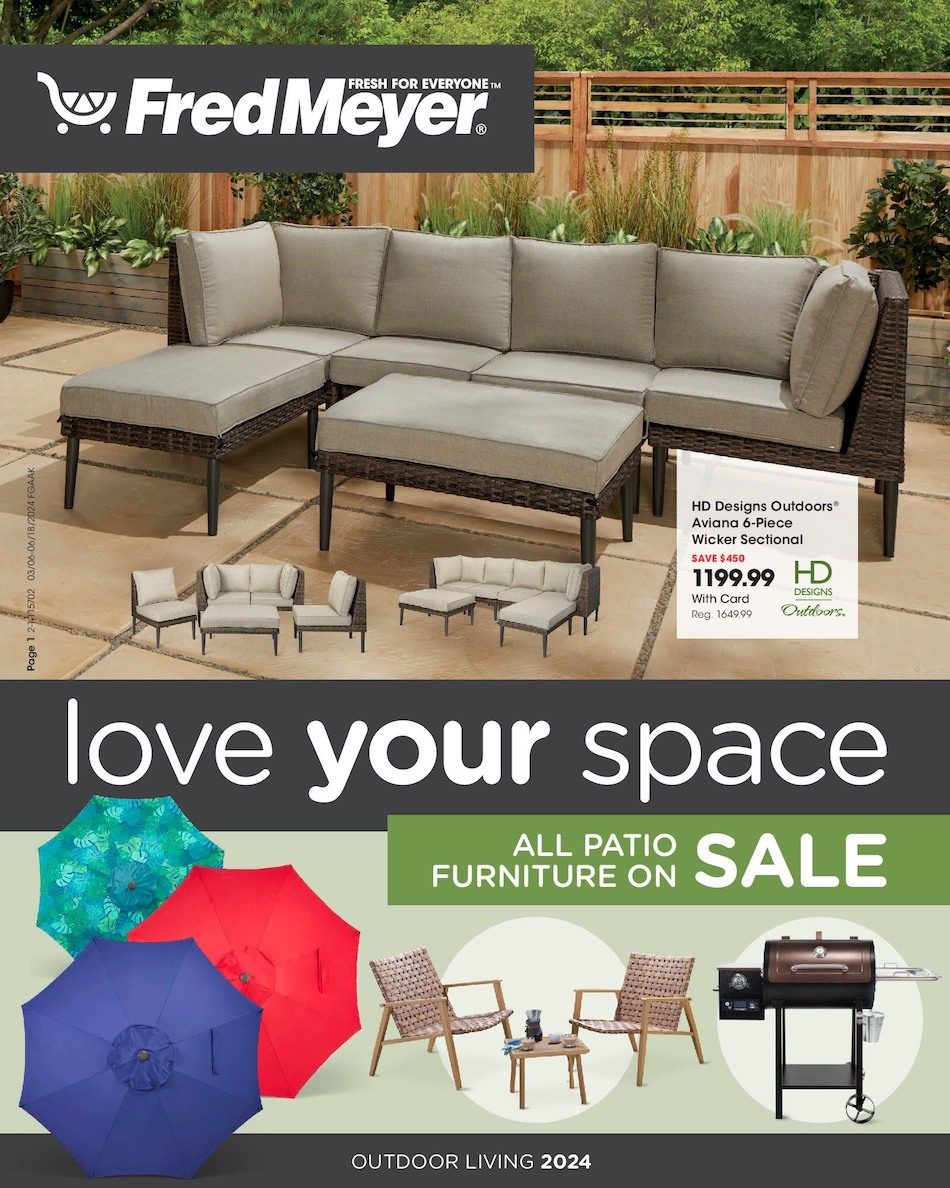 Fred Meyer Outdoor Furniture Spring 2024 | WeeklyAds2