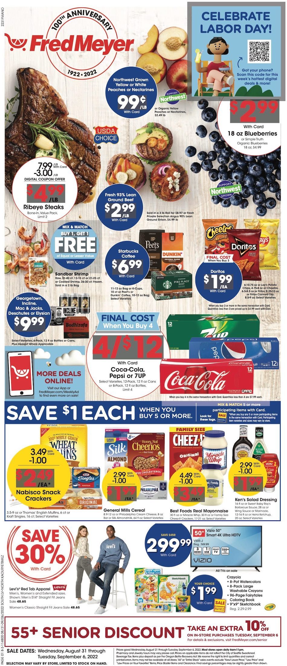 Fred Meyer Weekly Ad Aug 31 - Sep 6, 2022 | WeeklyAds2