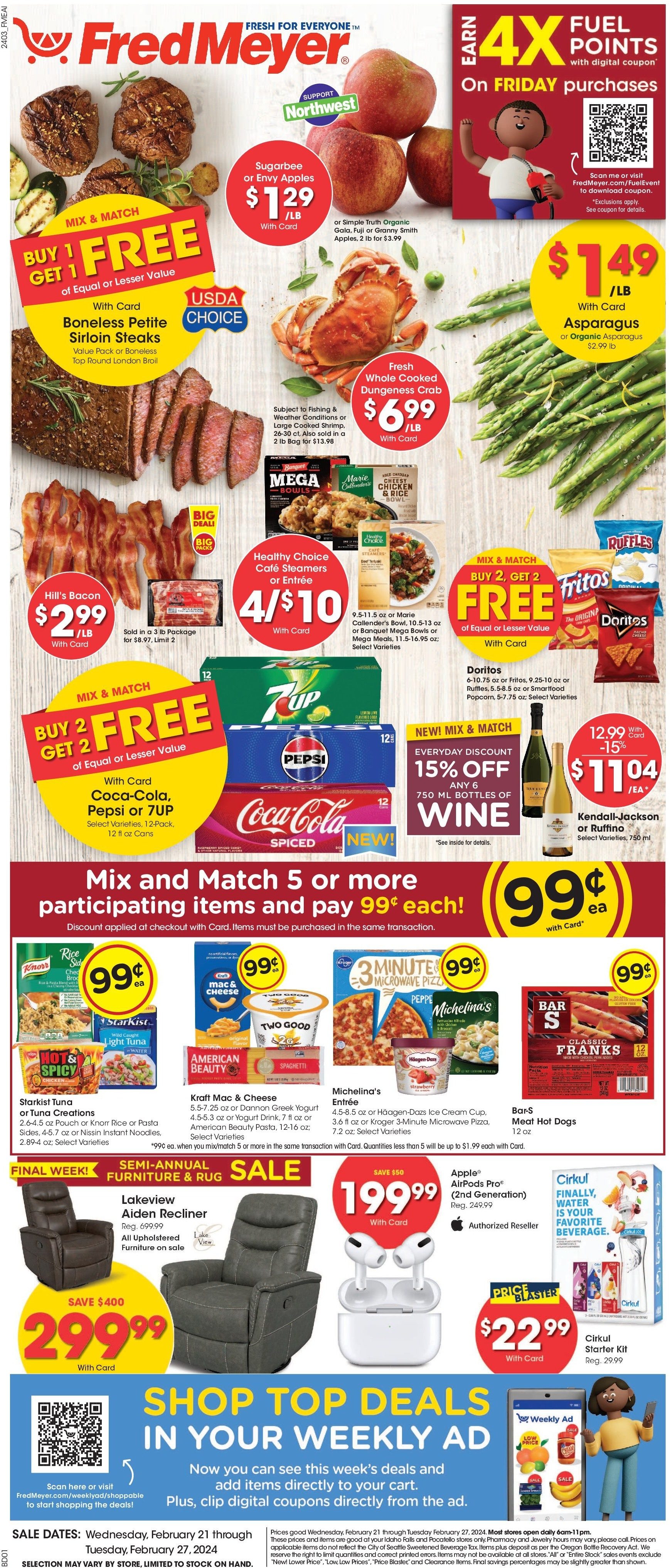 Fred Meyer Weekly Ad Feb 21 - 27, 2024 | WeeklyAds2