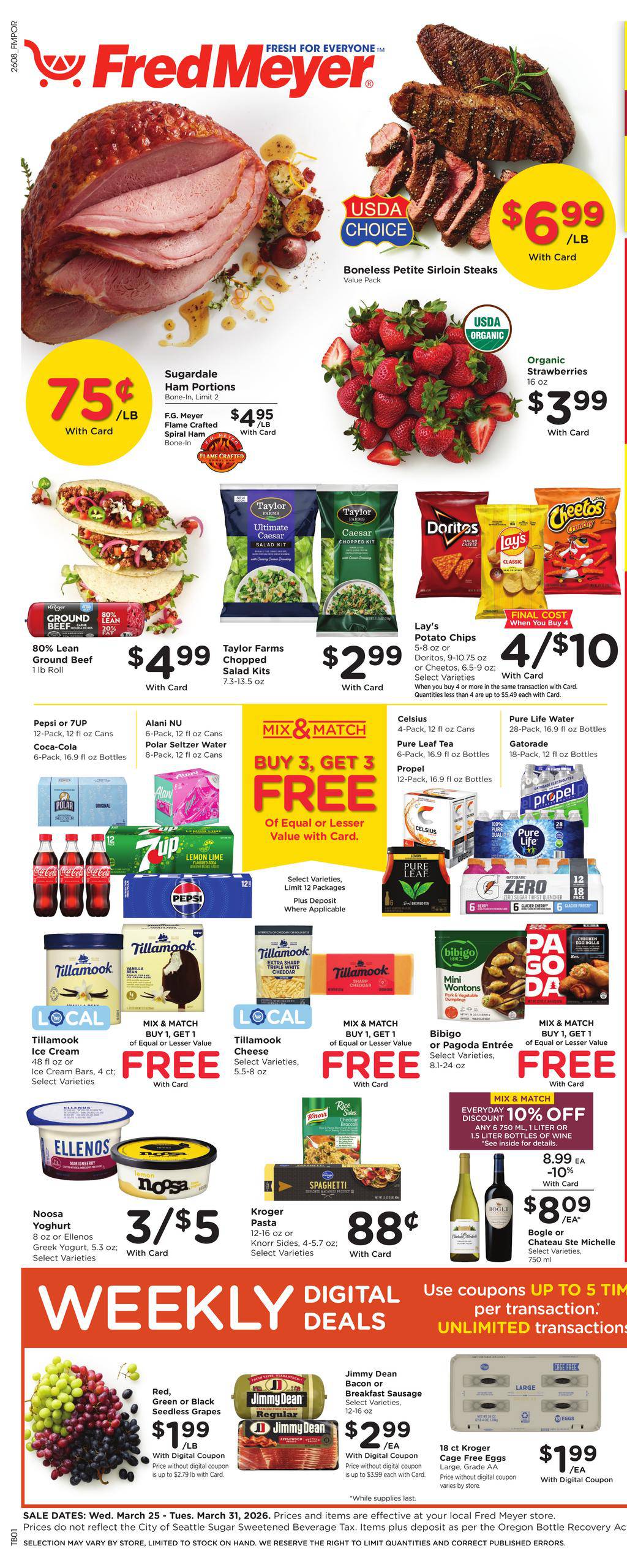 Fred Meyer Weekly Ad March 25 - 31, 2026 | WeeklyAds2