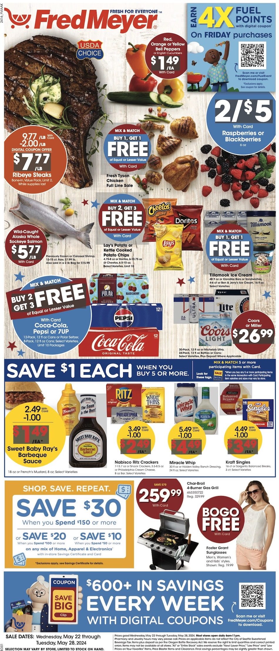 Fred Meyer Weekly Ad May 22 - 28, 2024 | WeeklyAds2
