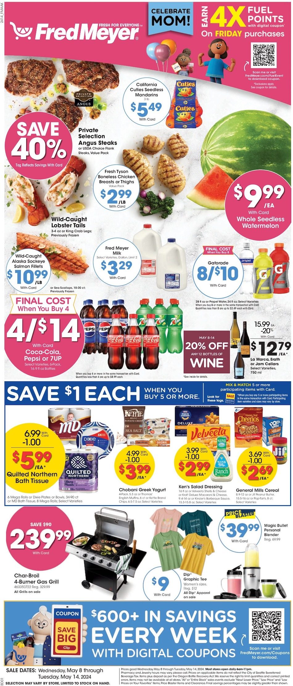 Fred Meyer Weekly Ad May 8 - 14, 2024 | WeeklyAds2