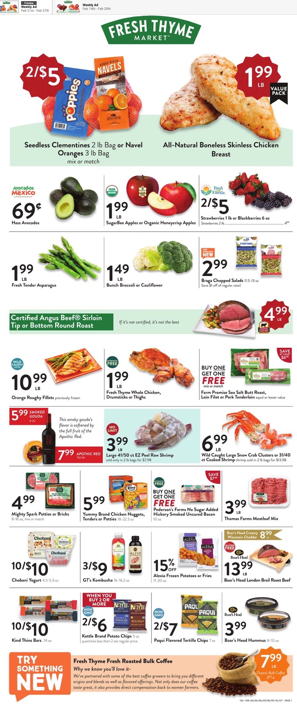 Fresh Thyme Weekly Ad Feb 21 - 27, 2024 | WeeklyAds2