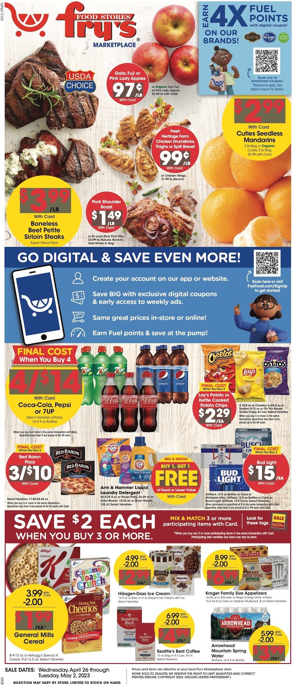 Fry's Weekly Ad Sale Apr 26 - May 2, 2023 | WeeklyAds2