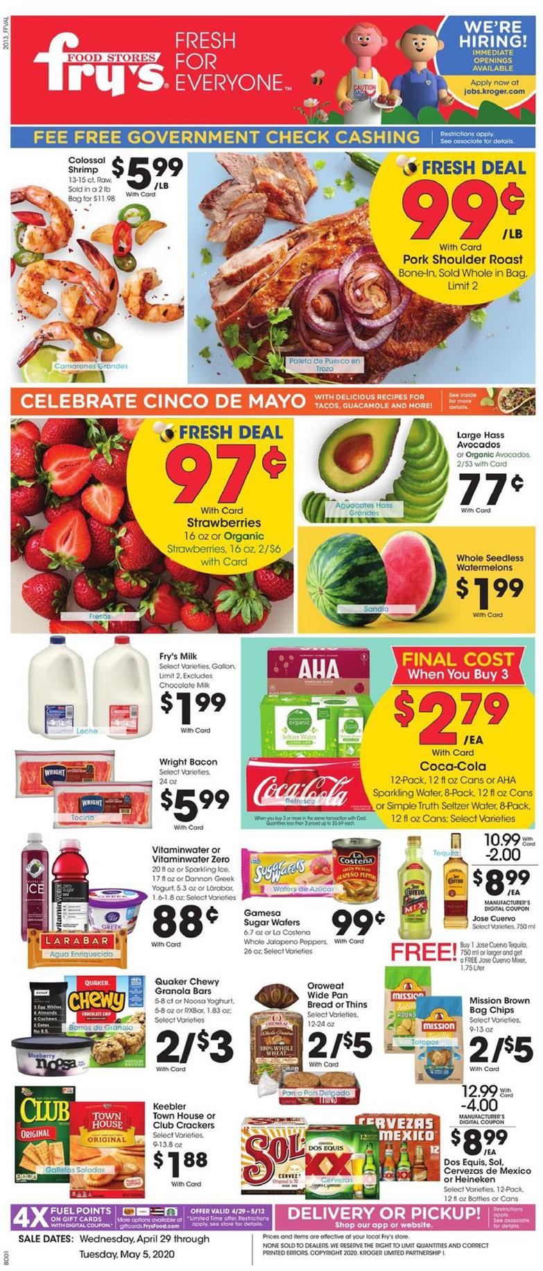 Fry's Weekly Ad Apr 29 - May 5, 2020 | WeeklyAds2