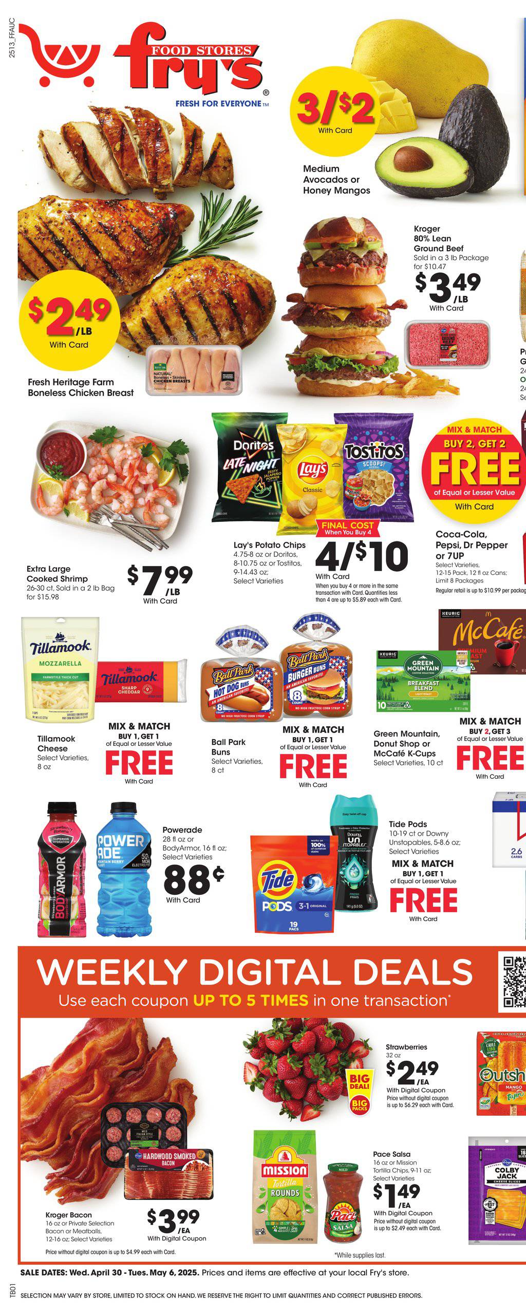 Fry's Weekly Ad April 30 - May 6, 2025 | WeeklyAds2