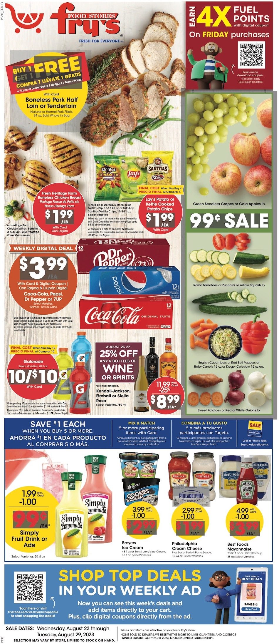 Fry's Weekly Ad Aug 23 - 29, 2023 | WeeklyAds2