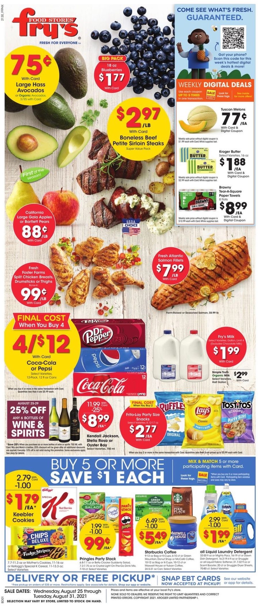 Fry's Weekly Ad Aug 25 - 31, 2021 | WeeklyAds2