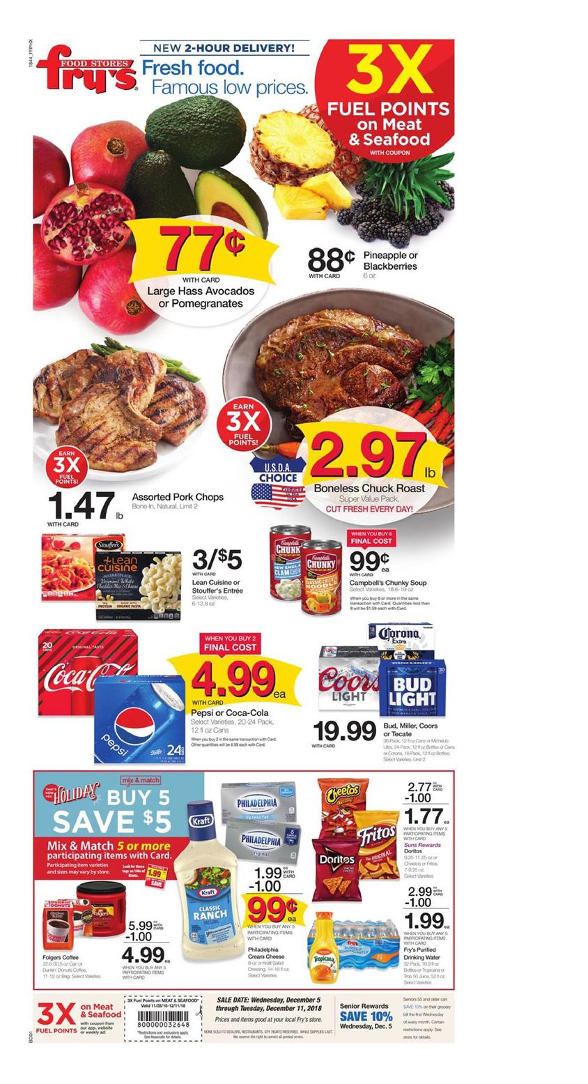 Fry's Weekly Ad Dec 5 - 11, 2018 | WeeklyAds2