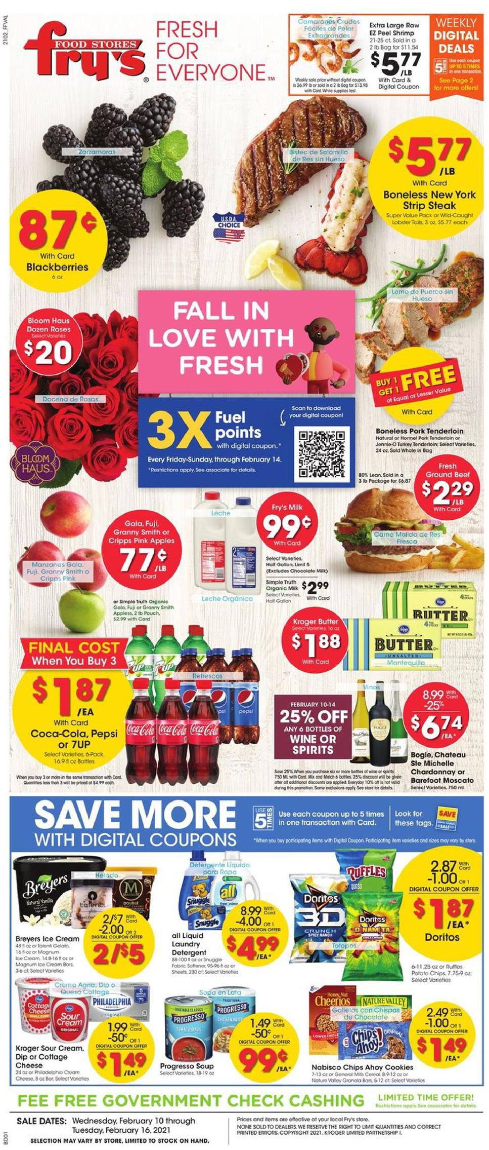 Fry's Weekly Ad Feb 10 - 16, 2021 | WeeklyAds2