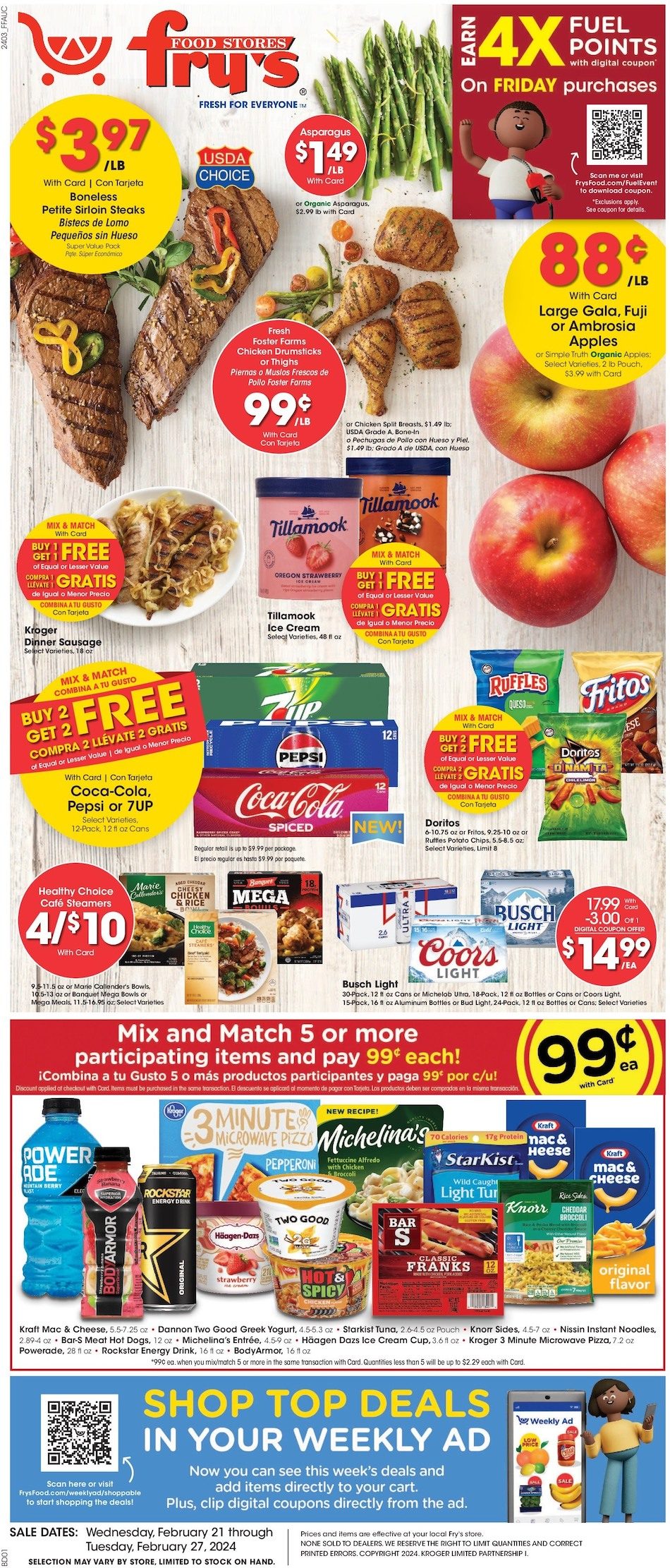 Fry's Weekly Ad Feb 21 - 27, 2024 | WeeklyAds2