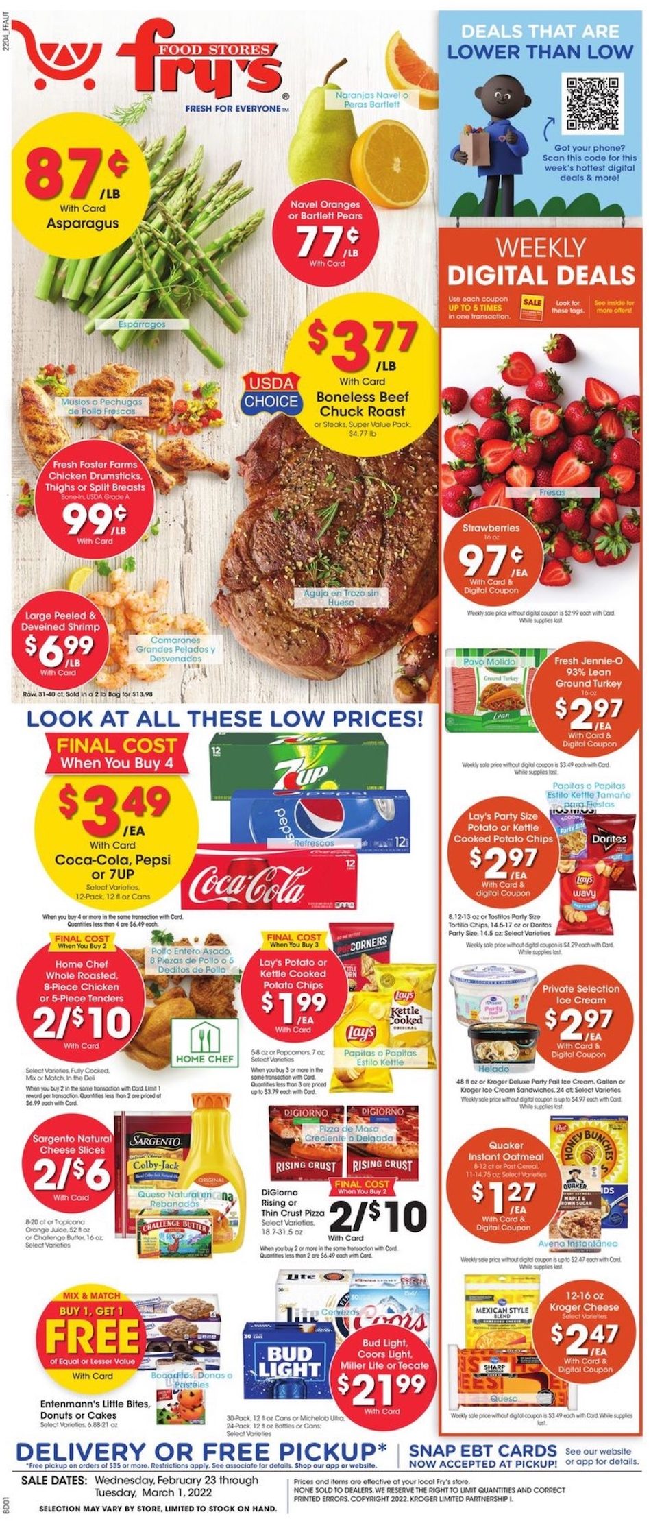 Fry's Weekly Ad Feb 23 - Mar 1, 2022 | WeeklyAds2