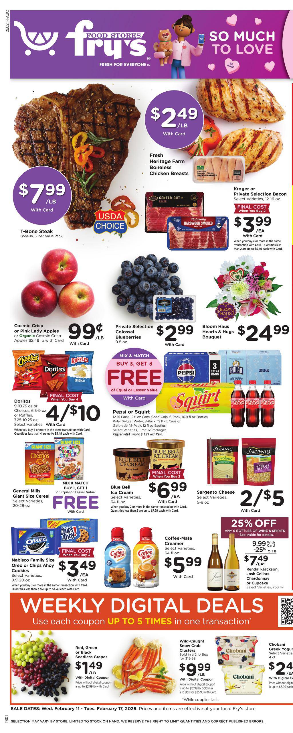Fry's Weekly Ad February 11 - 17, 2026 | WeeklyAds2