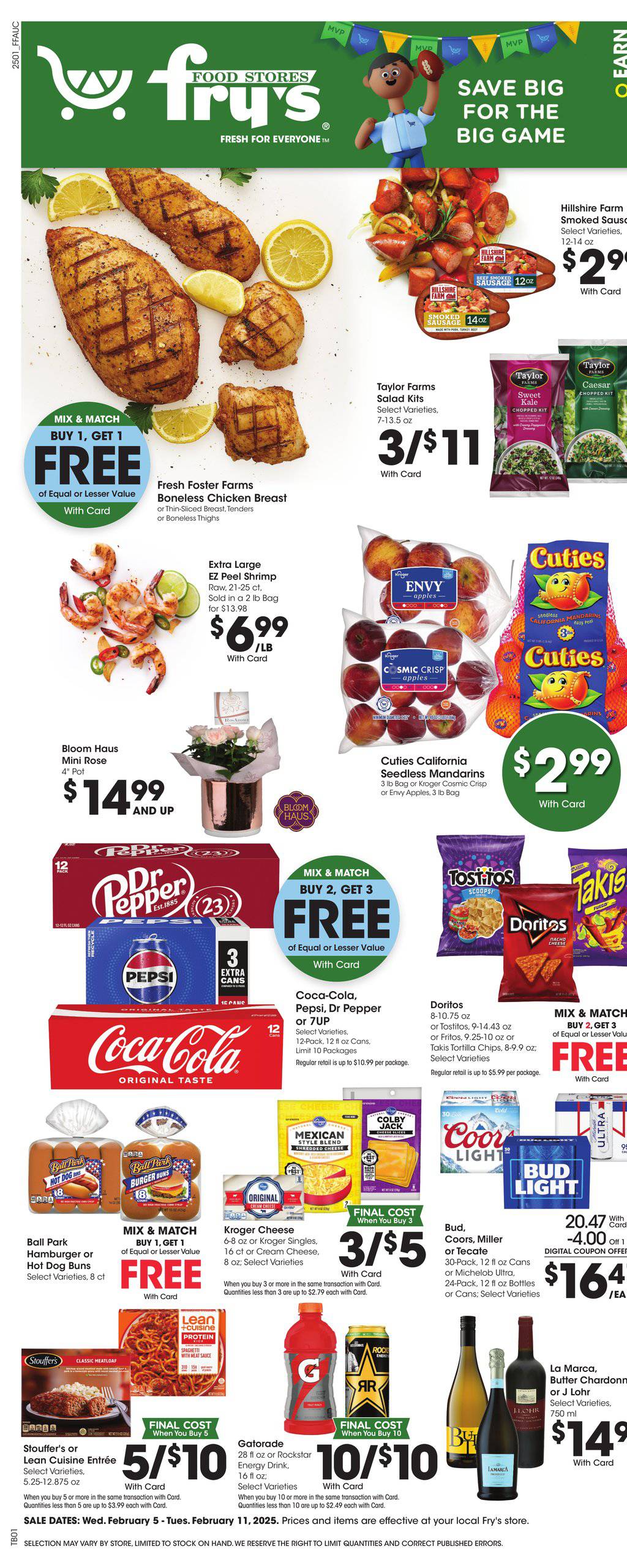 Fry's Weekly Ad February 5 - 11, 2025 | WeeklyAds2