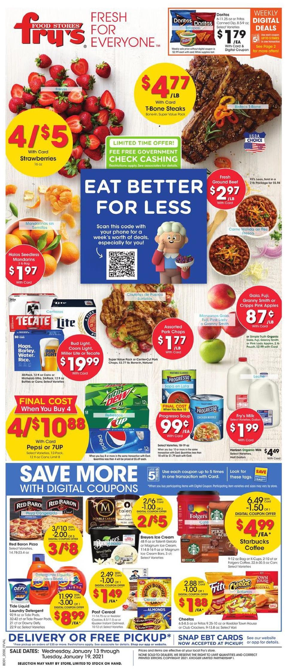 Fry's Weekly Ad Jan 13 - 19, 2021 | WeeklyAds2