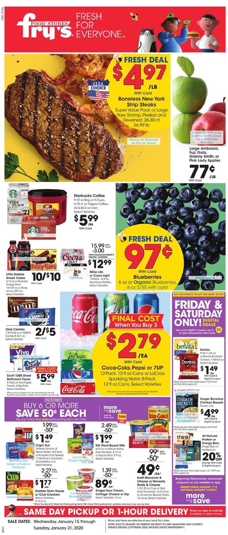 Fry's Weekly Ad Jan 15 - 21, 2020 | WeeklyAds2