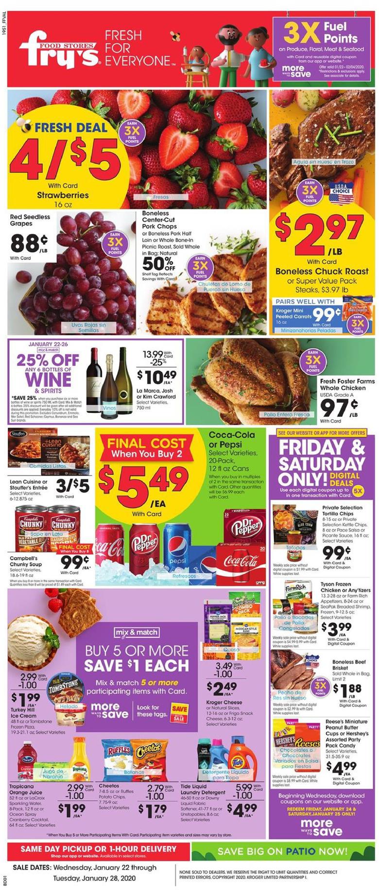 Fry's Weekly Ad Jan 22 - 28, 2020 | WeeklyAds2