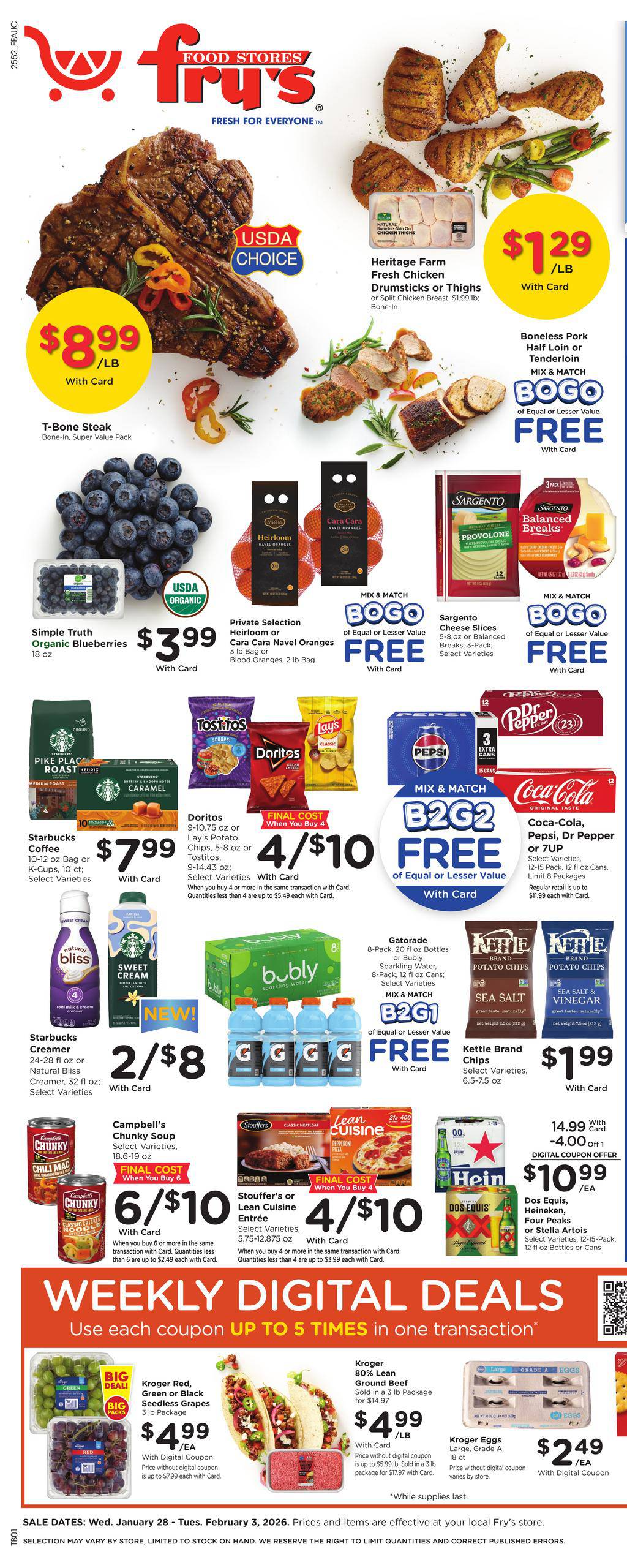 Fry's Weekly Ad January 28 - February 3, 2026 | WeeklyAds2