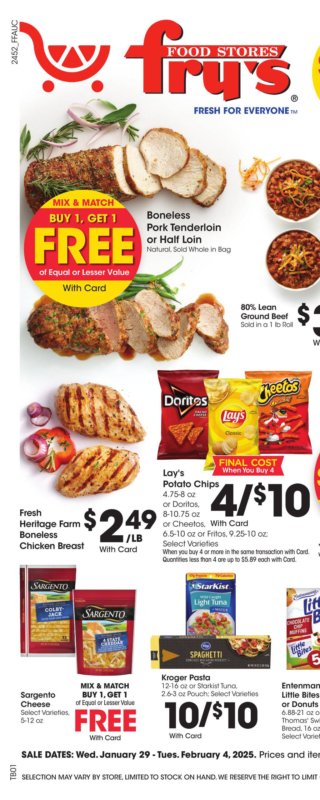 Fry's Weekly Ad January 29 - February 4, 2025 | WeeklyAds2