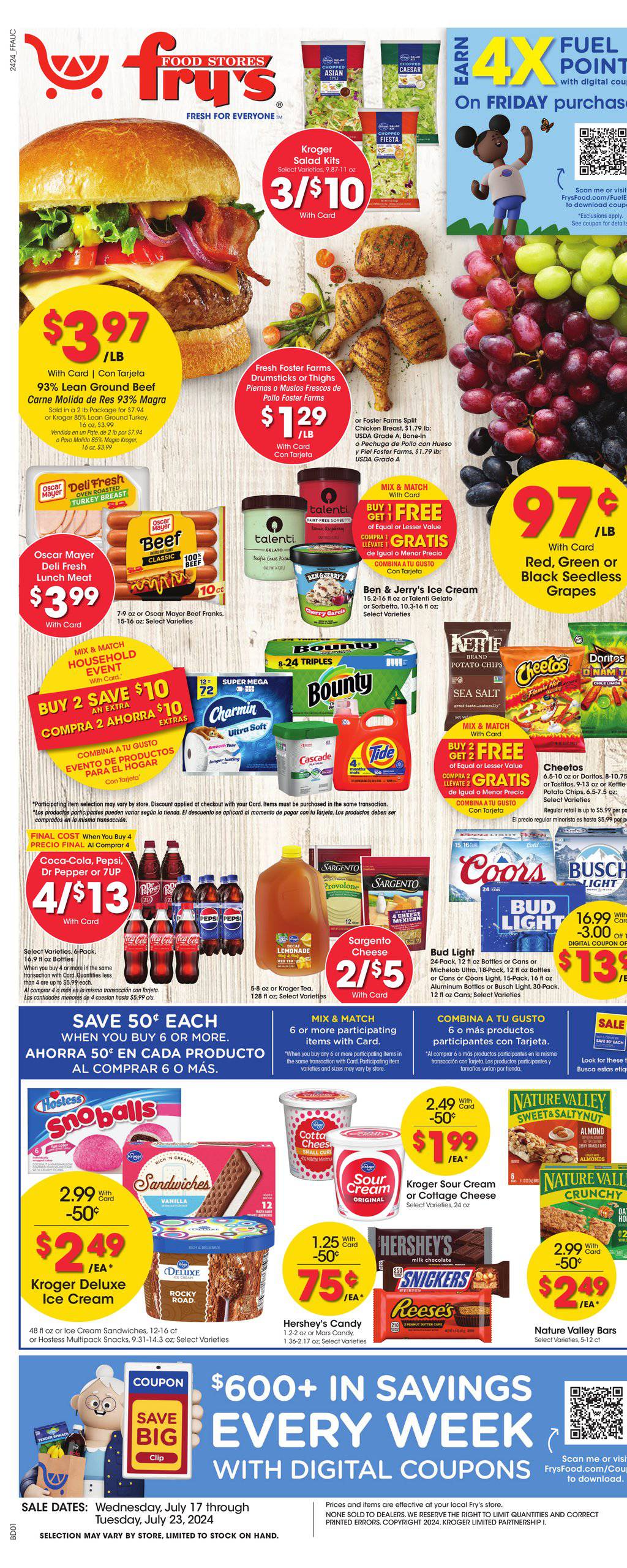 Fry's Weekly Ad July 17 - 23, 2024 | WeeklyAds2
