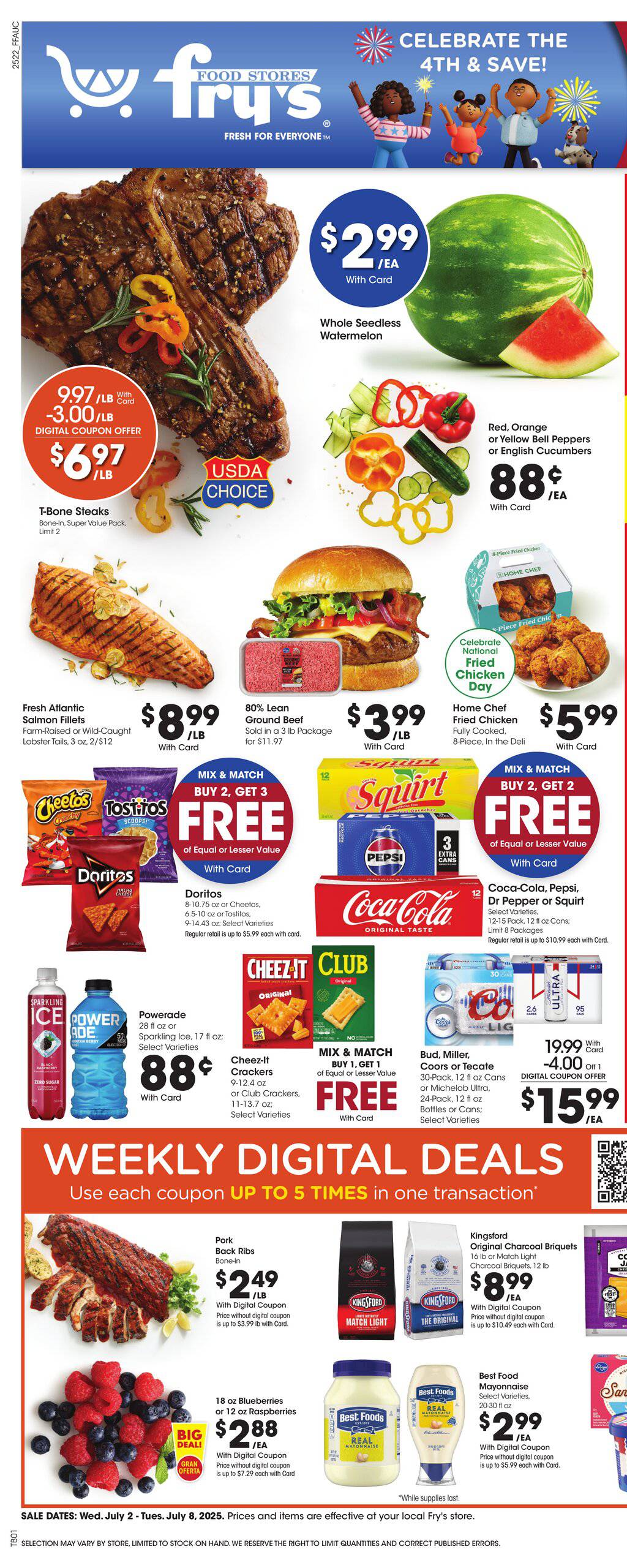 Fry's Weekly Ad July 2 - 8, 2025 | WeeklyAds2