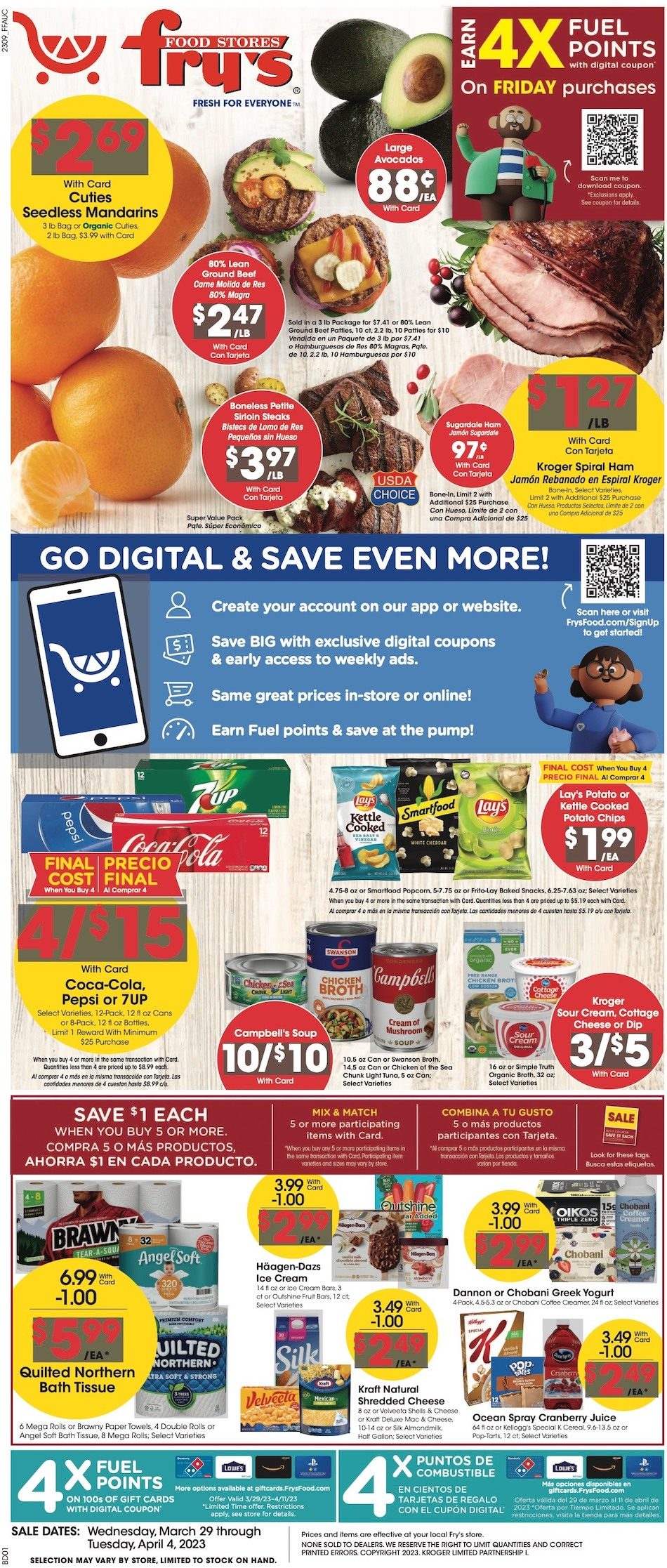 Fry's Weekly Ad Easter Mar 29 - Apr 4, 2023 | WeeklyAds2