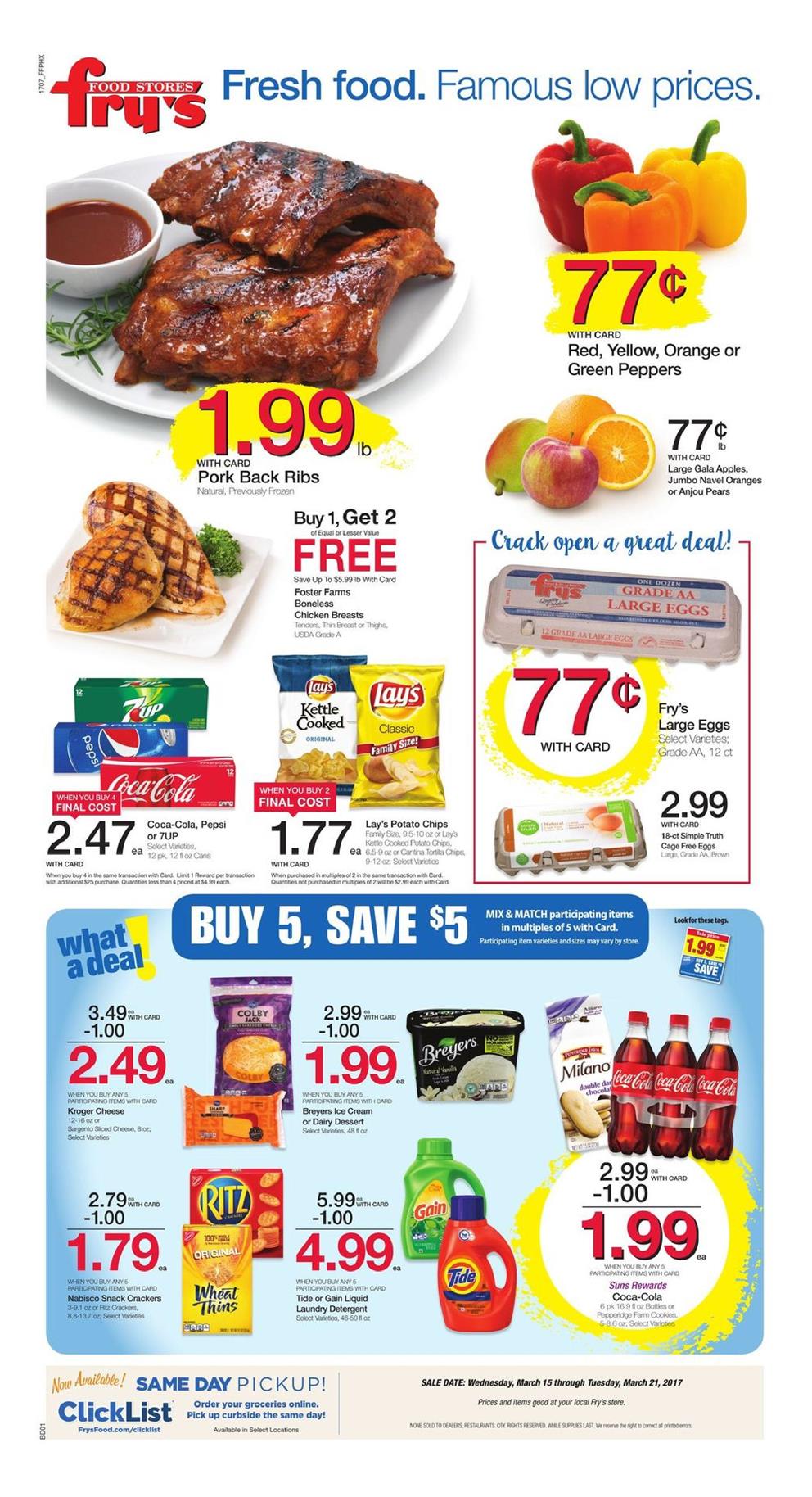 Fry's Weekly Ad March 15 - 21 2017 | WeeklyAds2