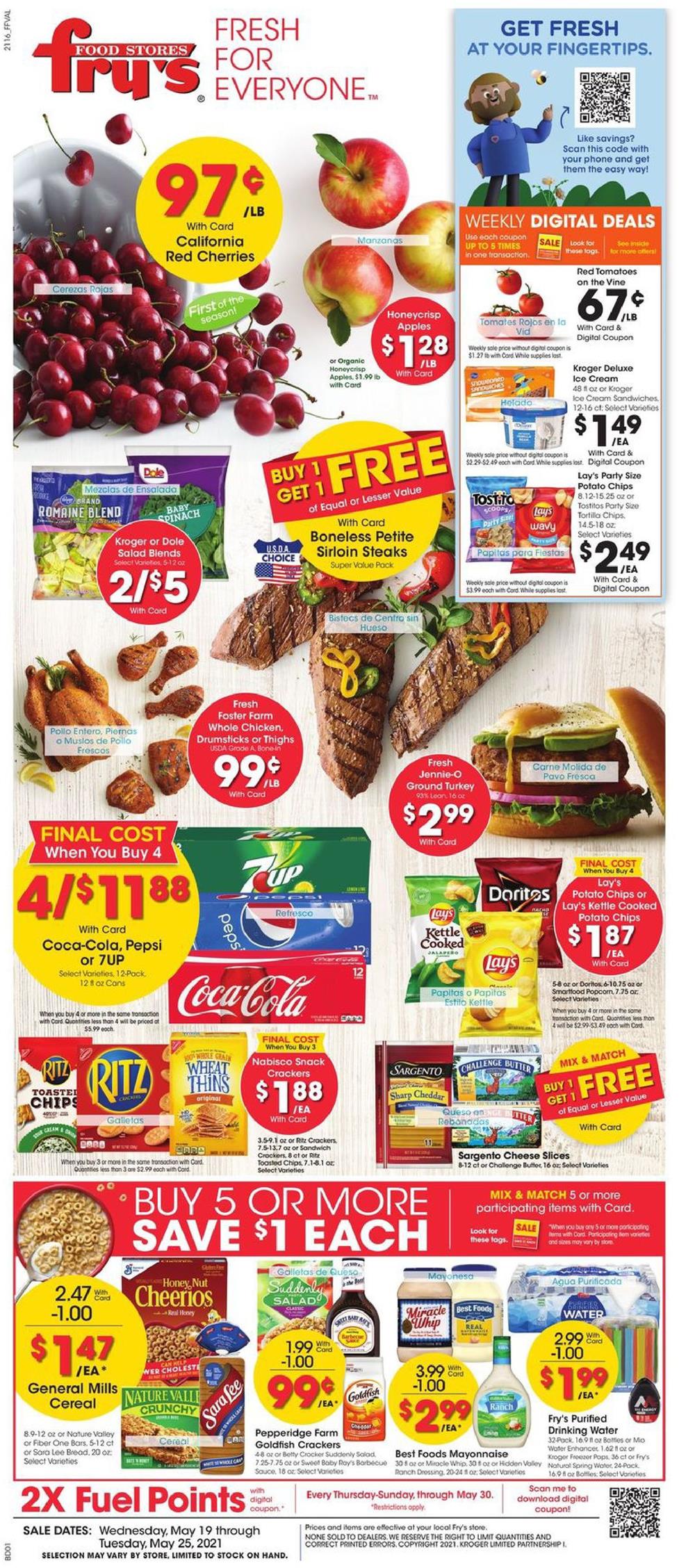 Fry's Weekly Ad May 19 - 25, 2021 | WeeklyAds2