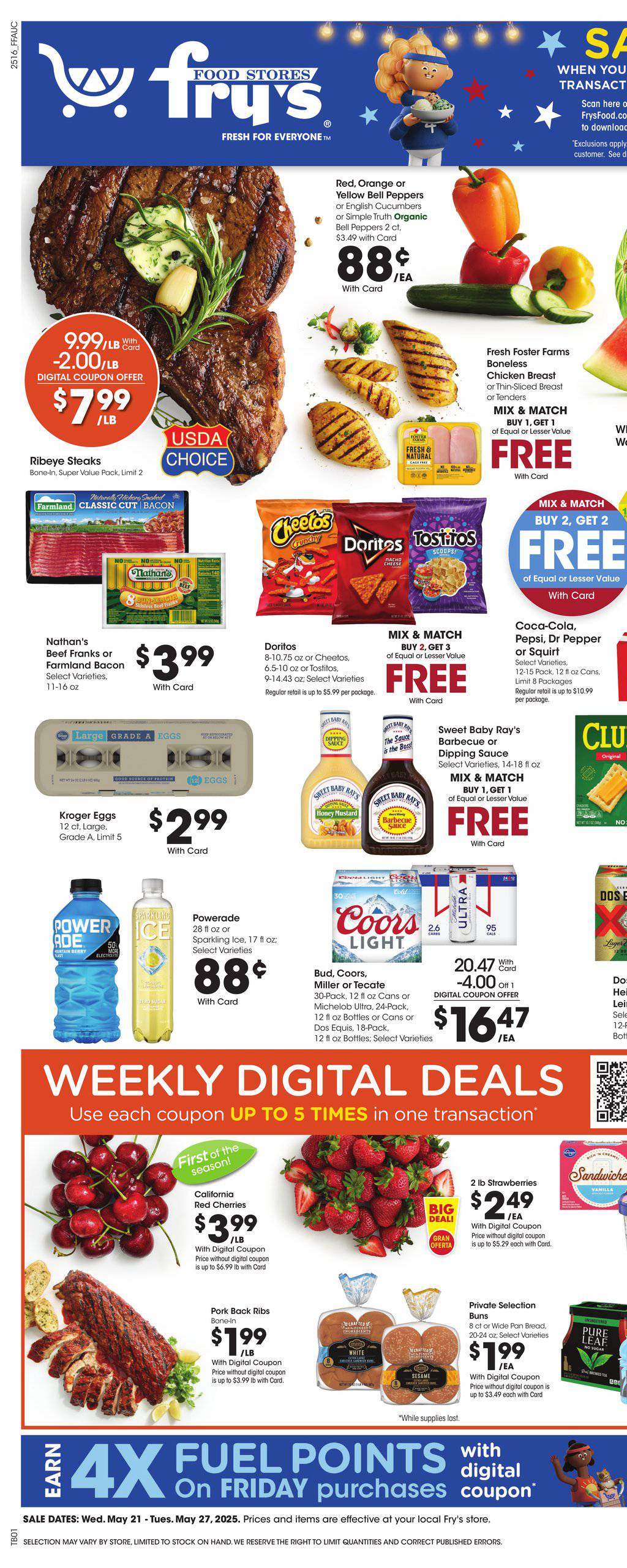 Fry's Weekly Ad May 21 - 27, 2025 | WeeklyAds2
