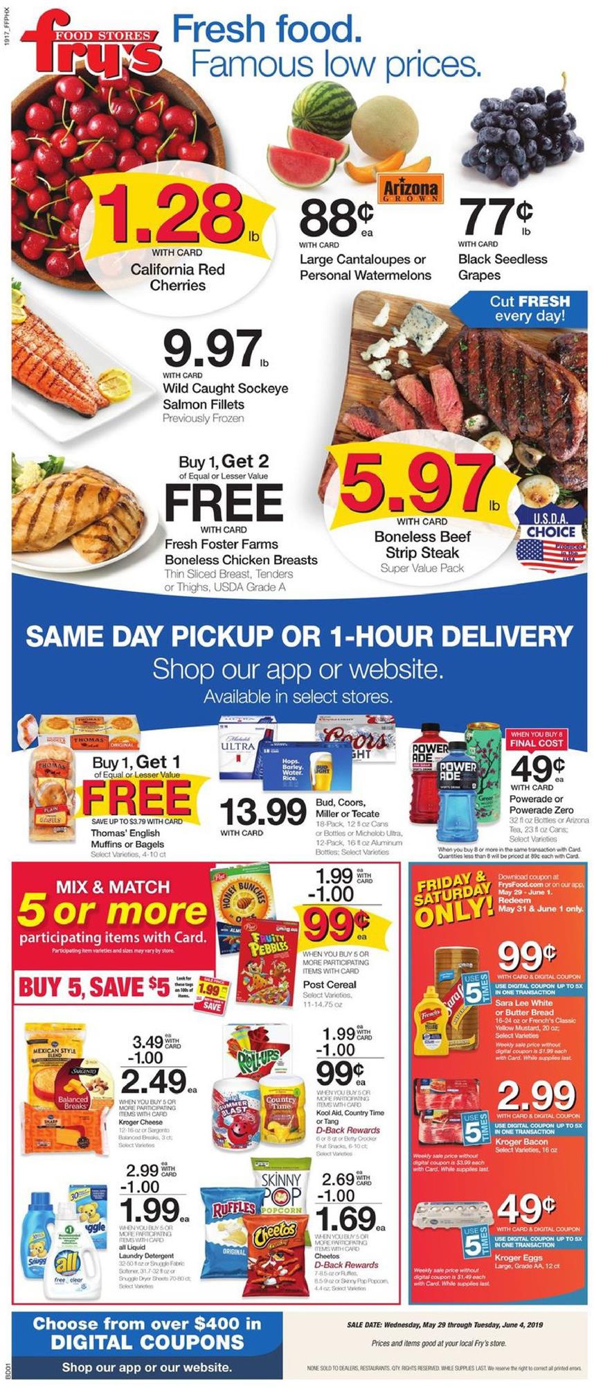Fry's Weekly Ad May 29 - Jun 4, 2019 | WeeklyAds2
