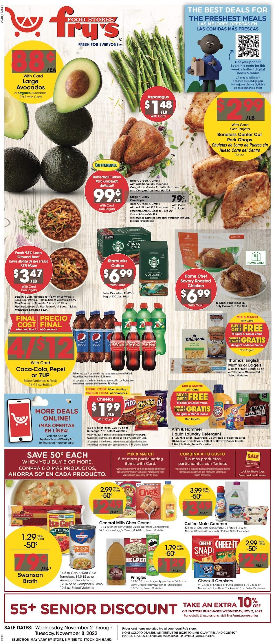 Fry's Weekly Ad Nov 2 - 8, 2022 | WeeklyAds2