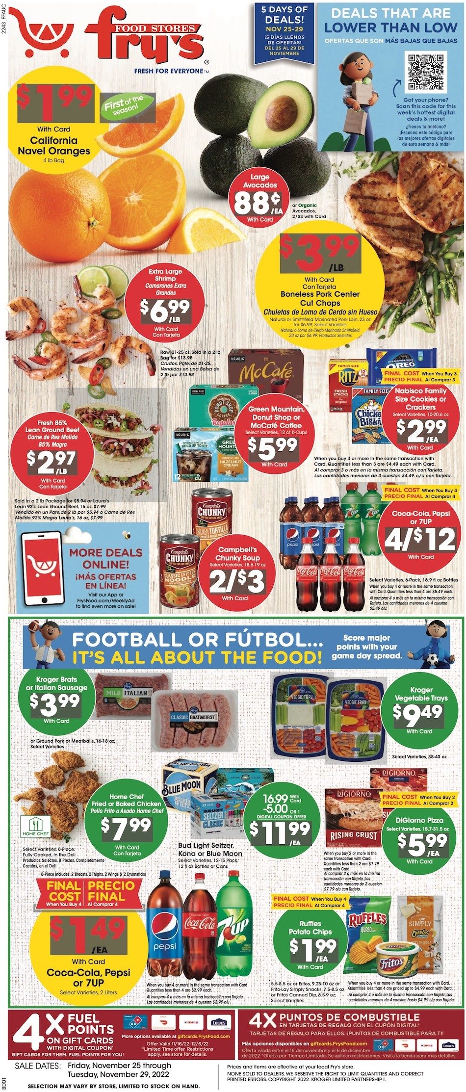 Fry's Weekly Ad Nov 25 - 29, 2022 | WeeklyAds2