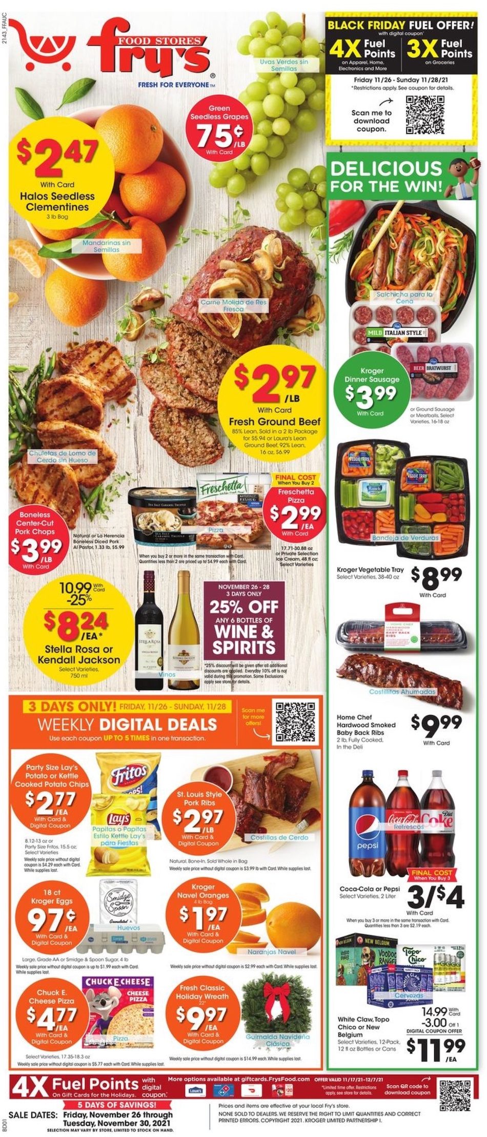 Fry's Weekly Ad Nov 26 - 30, 2021 | WeeklyAds2
