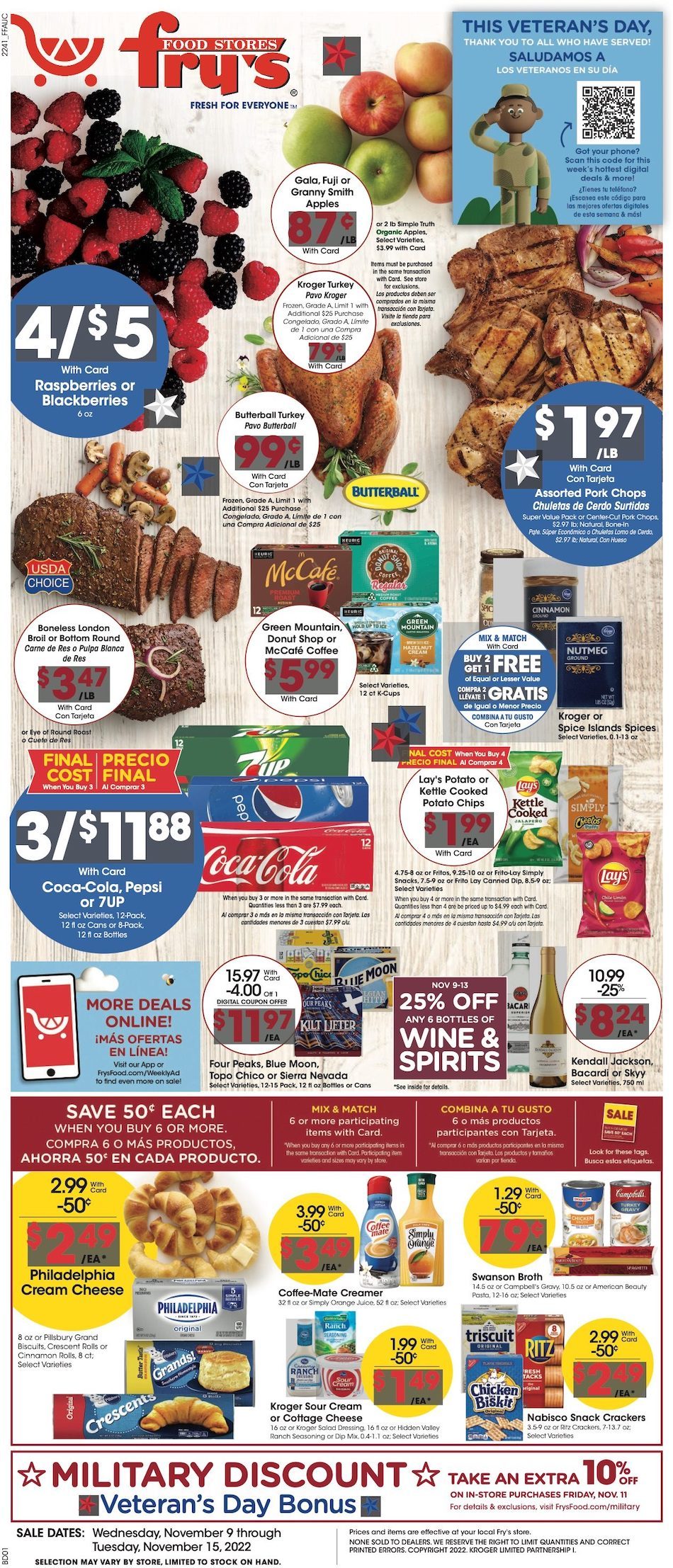 Fry's Weekly Ad Nov 9 - 15, 2022 | WeeklyAds2