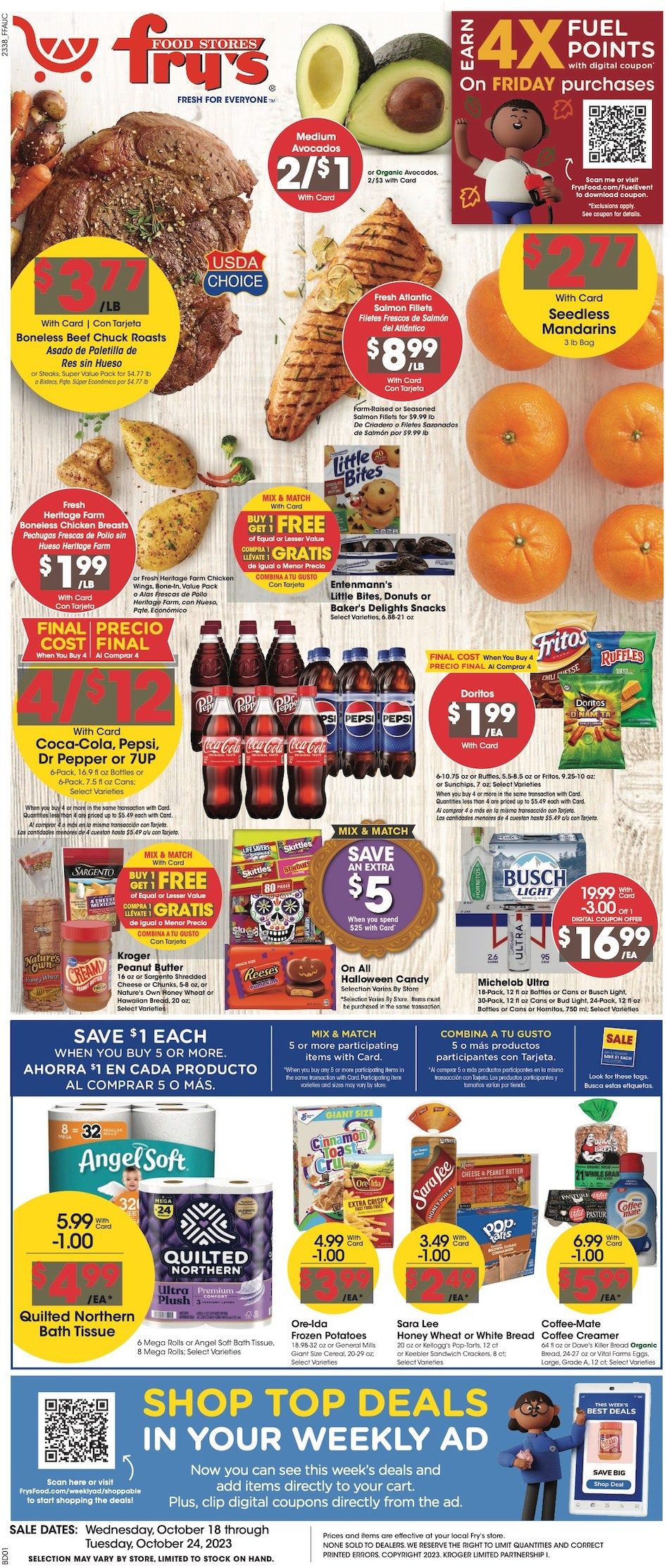 Fry's Weekly Ad Oct 18 - 24, 2023 | WeeklyAds2