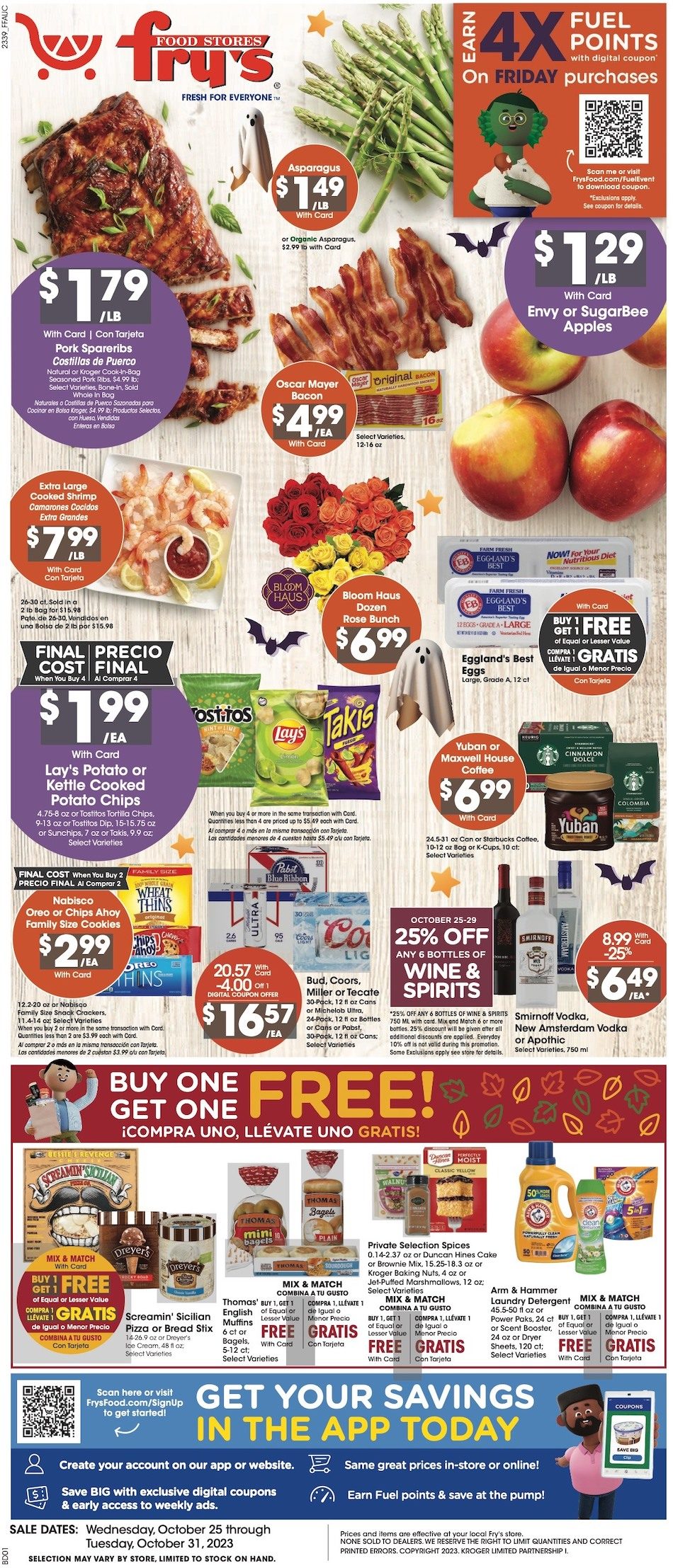 Fry's Weekly Ad Oct 25 - 31, 2023 | WeeklyAds2