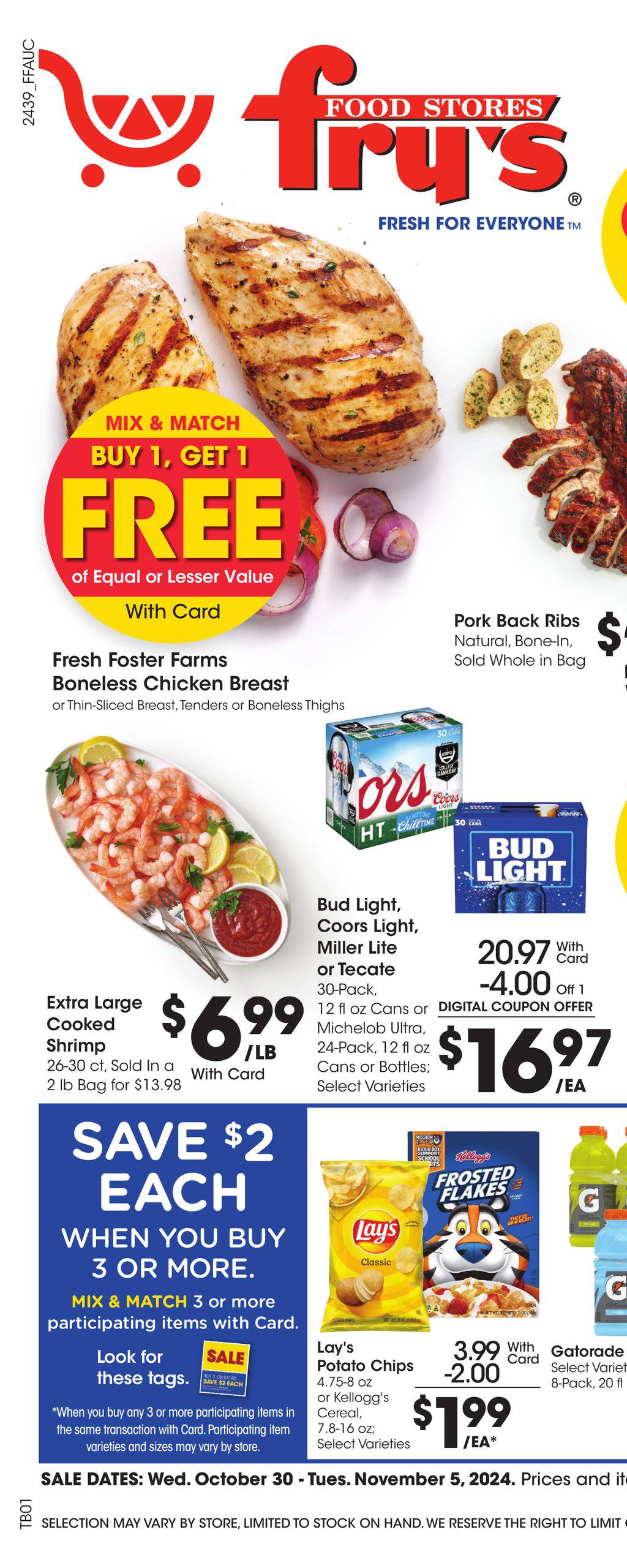 Fry's Weekly Ad October 30 - November 5, 2024 | WeeklyAds2