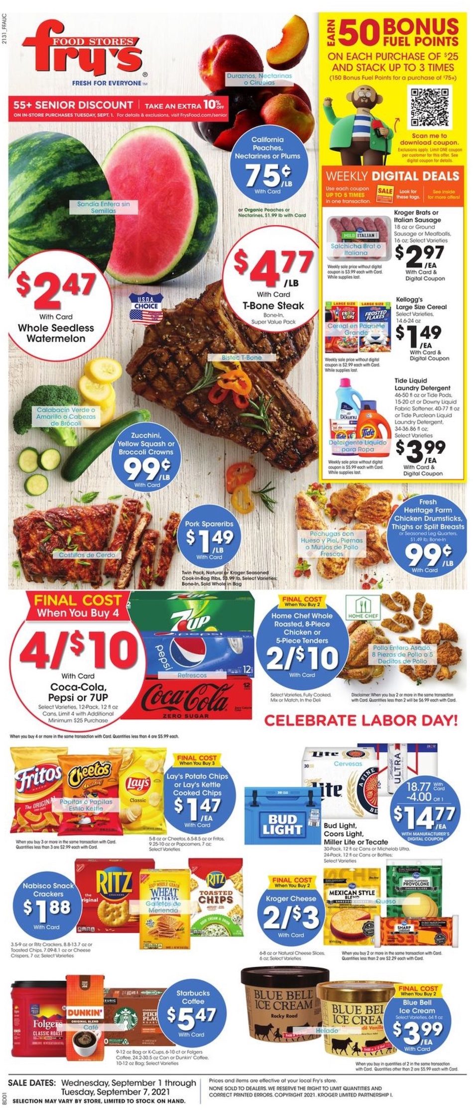Fry's Weekly Ad Sep 1 - 7, 2021 | WeeklyAds2