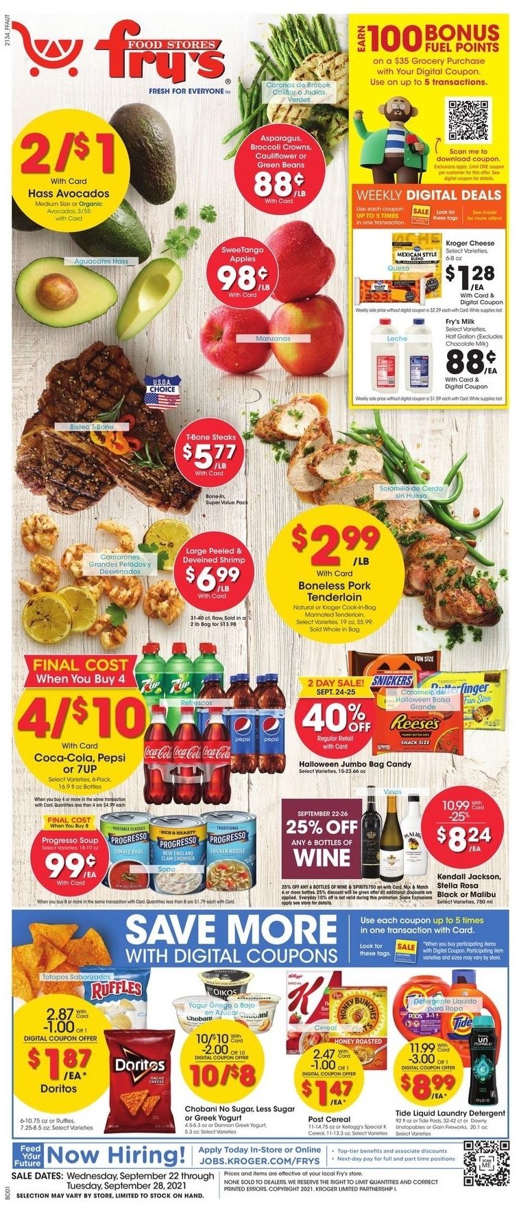 Fry's Weekly Ad Sep 22 - 28, 2021 | WeeklyAds2