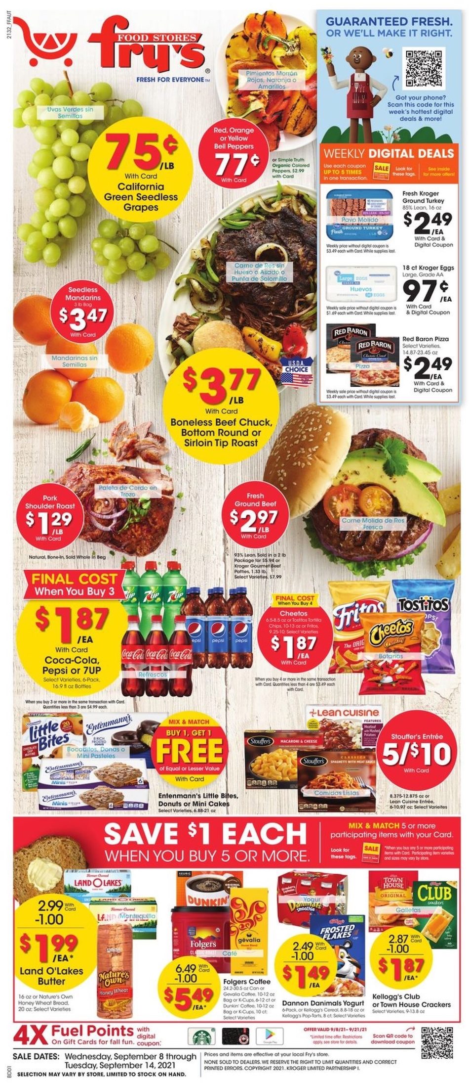 Fry's Weekly Ad Sep 8 - 14, 2021 | WeeklyAds2
