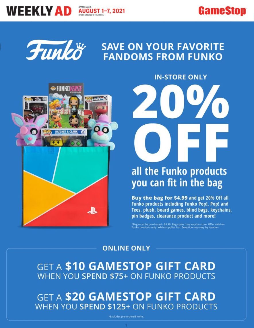 Gamestop Weekly Ad Aug 1 - 7, 2021 | WeeklyAds2