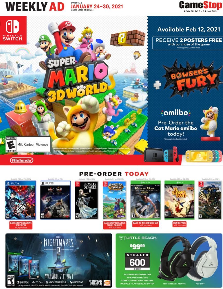 Gamestop Weekly Ad Jan 24 - 30, 2021 | WeeklyAds2