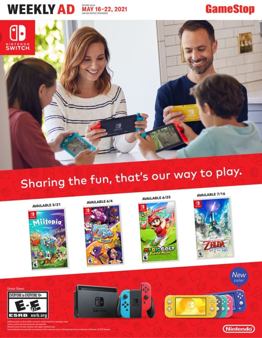 Gamestop Weekly Ad May 16 - 22, 2021 | WeeklyAds2