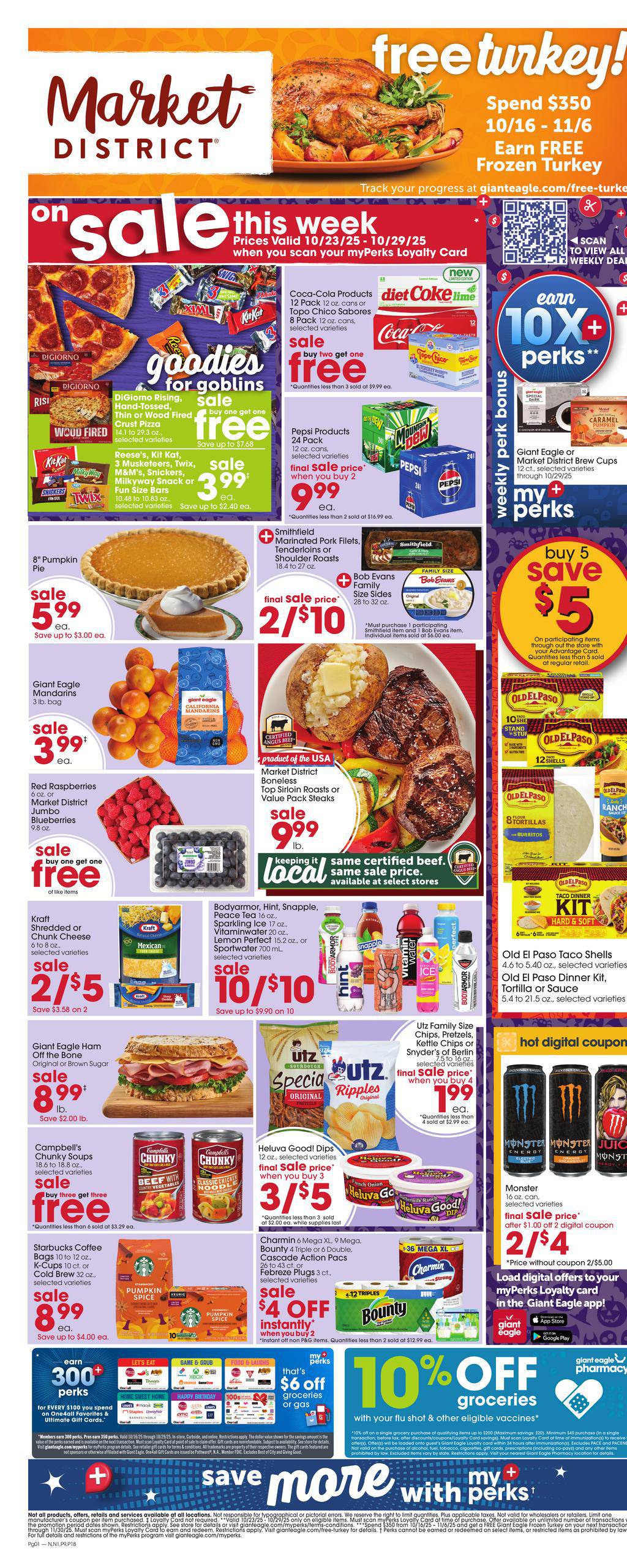 Giant Eagle Weekly Ad October 23 - 29, 2025 | WeeklyAds2